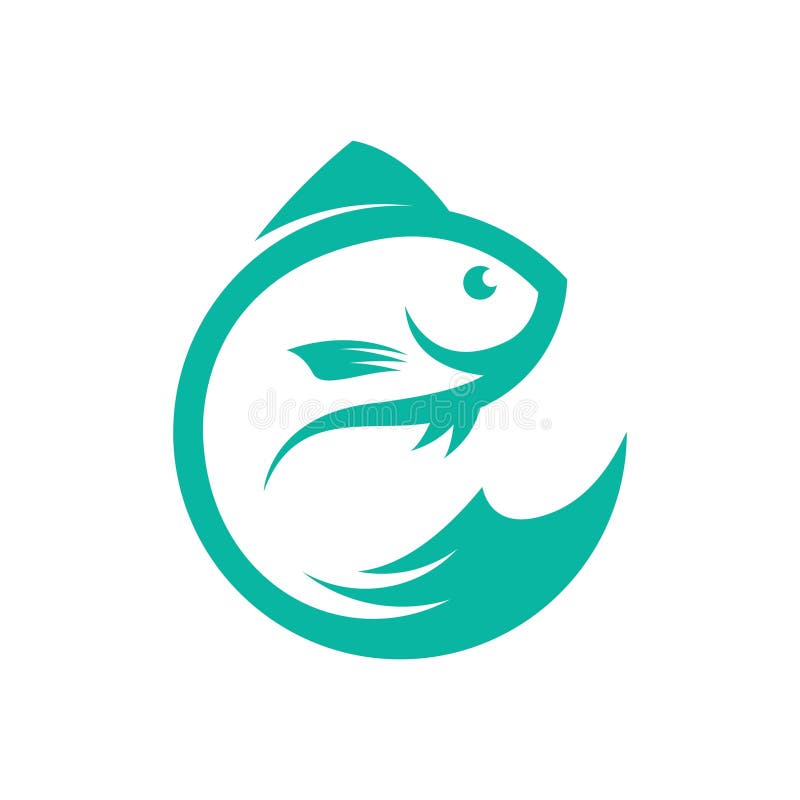 Illustration Du Logo Du Poisson Illustration de Vecteur - Illustration ...