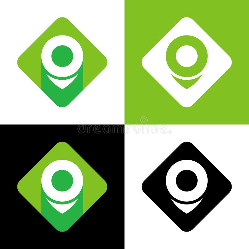 Illustration Du Modèle De Logo De L'emplacement Illustration de Vecteur ...