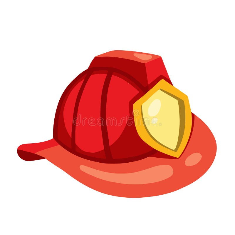 Illustration Du Symbole Du Casque Rouge Illustration de Vecteur ...