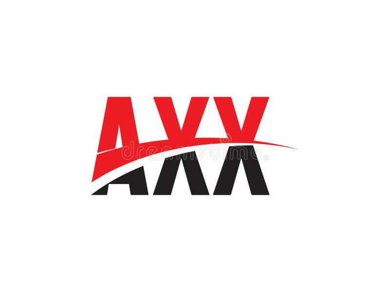 Illustration Du Vecteur De Conception Du Logo Initial De La Lettre Axx ...