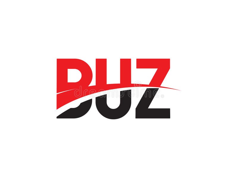 Illustration Du Vecteur De Conception Du Logo Initial De La Lettre Buz ...