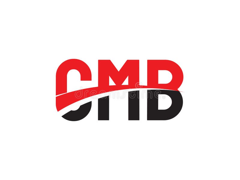 Illustration Du Vecteur De Conception Du Logo Initial De La Lettre Cmb ...