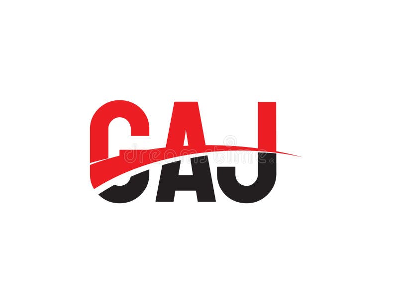 Illustration Du Vecteur De Conception Du Logo Initial De La Lettre Gaj ...