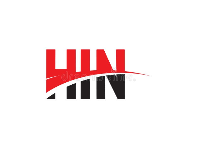 Illustration Du Vecteur De Conception Du Logo Initial De La Lettre Hin ...