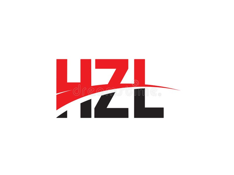 Illustration Du Vecteur De Conception Du Logo Initial De La Lettre Hzl ...