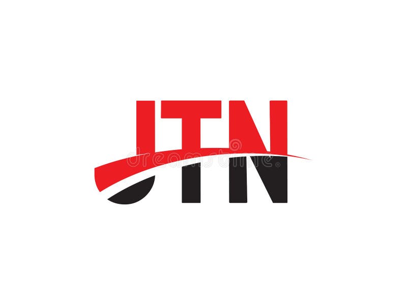 Illustration Du Vecteur De Conception Du Logo Initial De La Lettre Jtn ...
