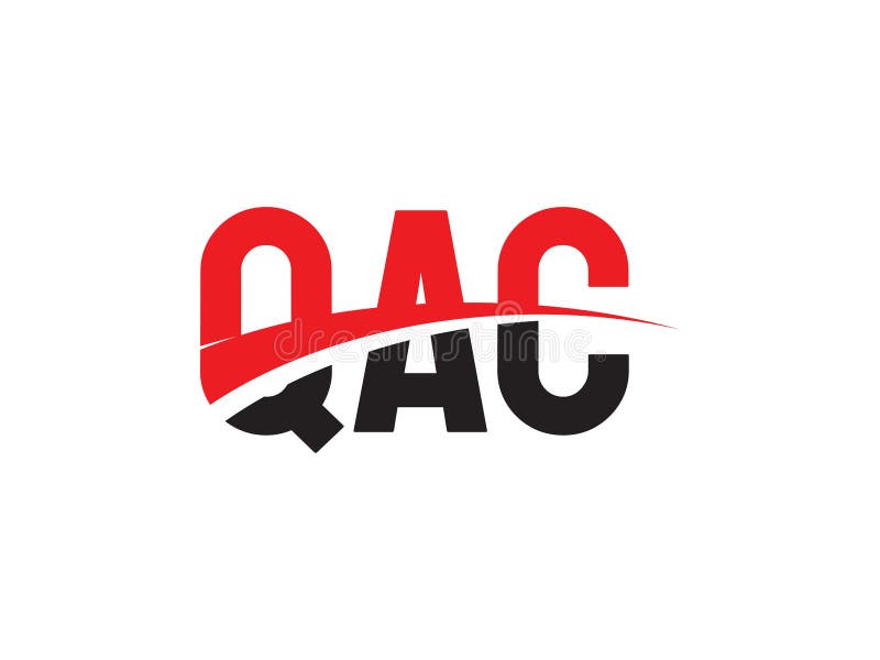 Illustration Du Vecteur De Conception Du Logo Initial De La Lettre Qac ...