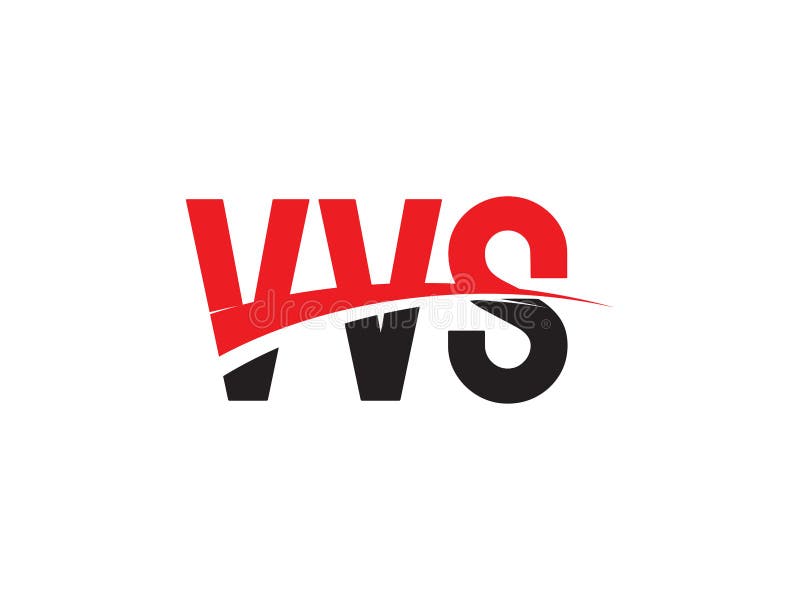 Illustration Du Vecteur De Conception Du Logo Initial De La Lettre Vvs ...