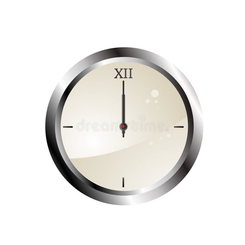 Illustration Du Vecteur Horloge Illustration de Vecteur - Illustration ...