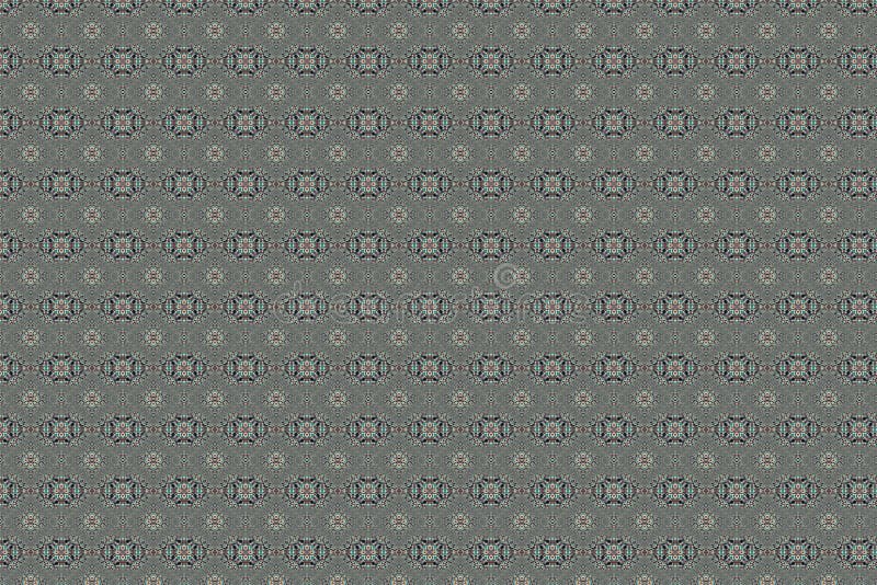 Illustration of Dynamic Composition Made of Grey Colors Rounded Shapes ...