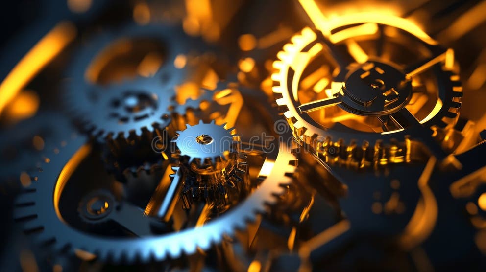 Illustration of a Dynamic Tech Ecosystem with Startups As Cogs in a ...