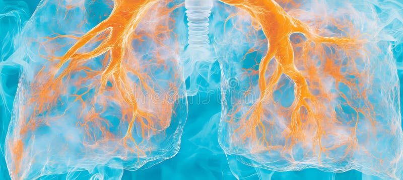 Illustration of E Cigarette or Vaping Associated Lung Injury, EVALI ...