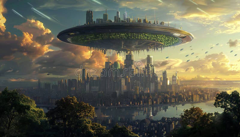 An Illustration of Earth and the Evolution of Life in Future Times ...