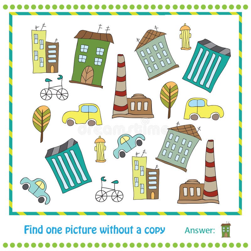 Illustration Educational Game for Children - Find Stock Vector ...