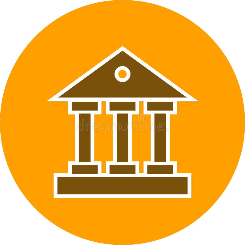 Illustration Educational Institute Icon for Personal and Commercial Use ...