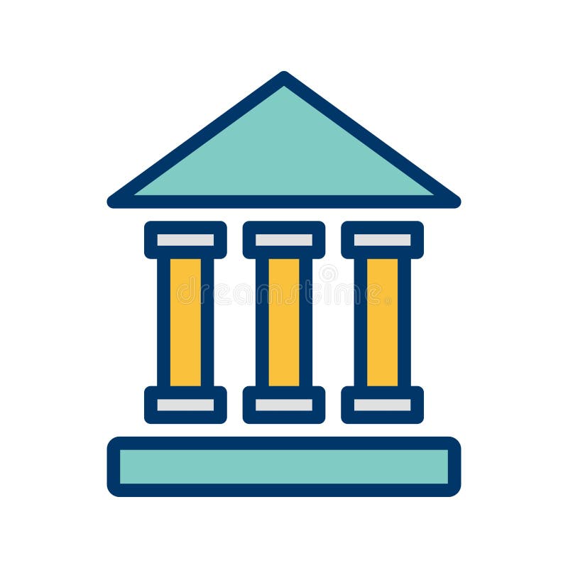 Illustration Educational Institute Icon for Personal and Commercial Use ...