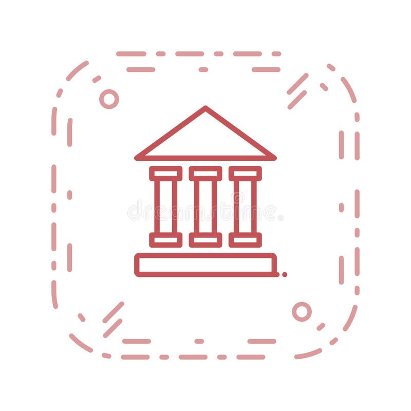 Illustration Educational Institute Icon for Personal and Commercial Use ...