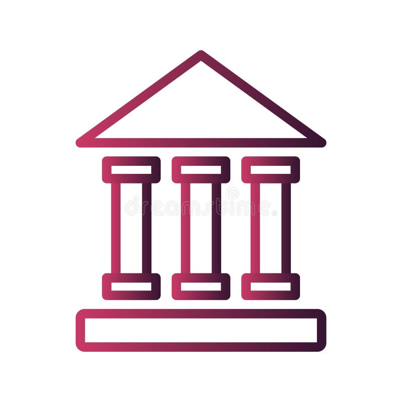 Illustration Educational Institute Icon for Personal and Commercial Use ...