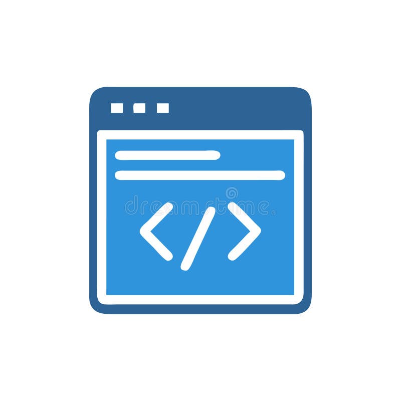 Efficient CSS Styling Icon stock illustration. Illustration of styling ...