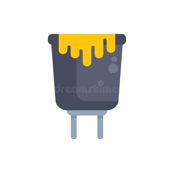 Electrical Socket with Melted Plug Overheating Concept Illustration ...