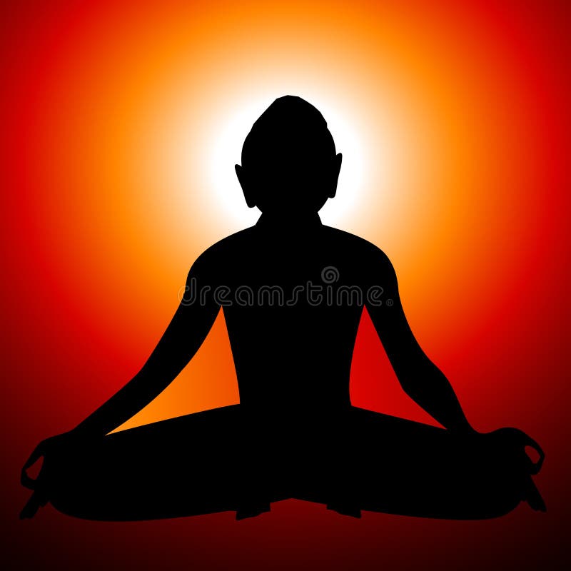 Illustration of Yoga Posture Background Stock Vector - Illustration of ...