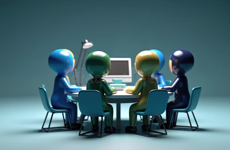 Characters Monitor Stock Illustrations – 2,998 Characters Monitor Stock ...