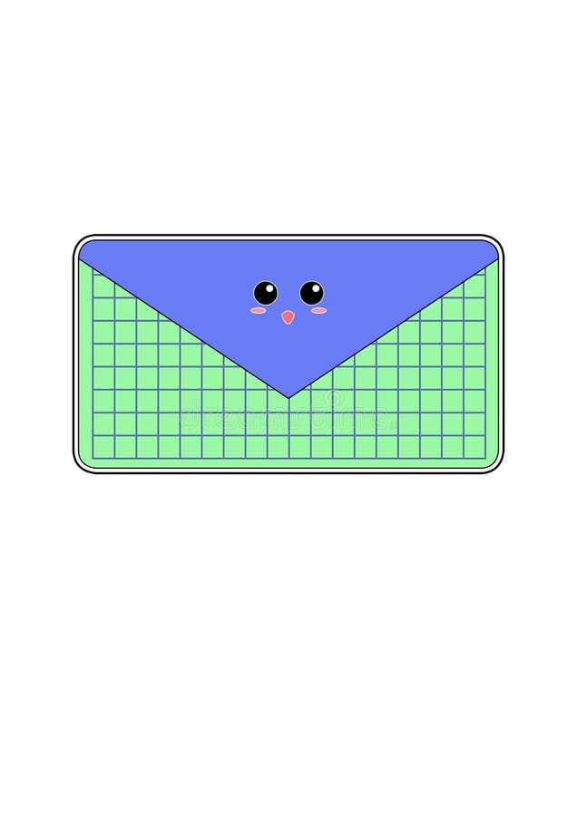 Illustration of Envelope for Tea Party Invitation Stock Illustration ...