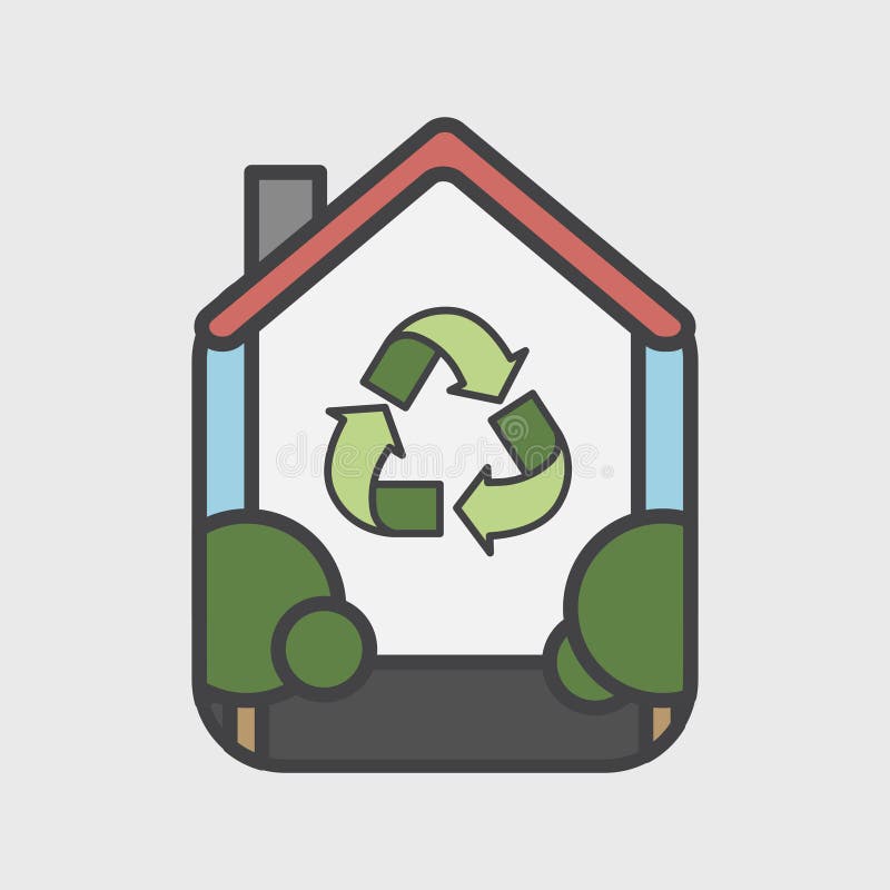 Illustration of Environmental Icon Concept Stock Illustration ...