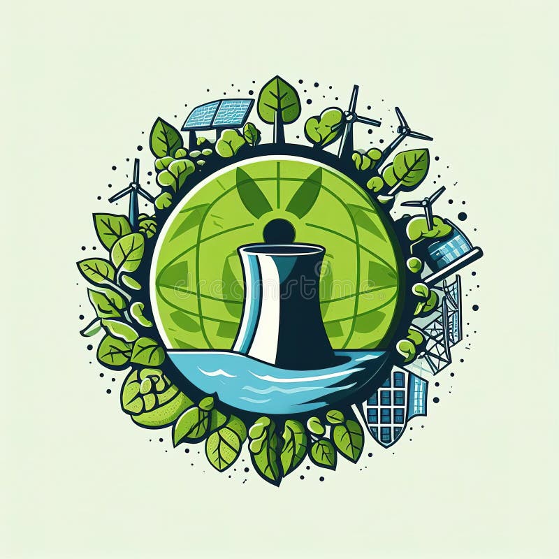 Illustration on the Environmental Theme Save the Planet Stock ...