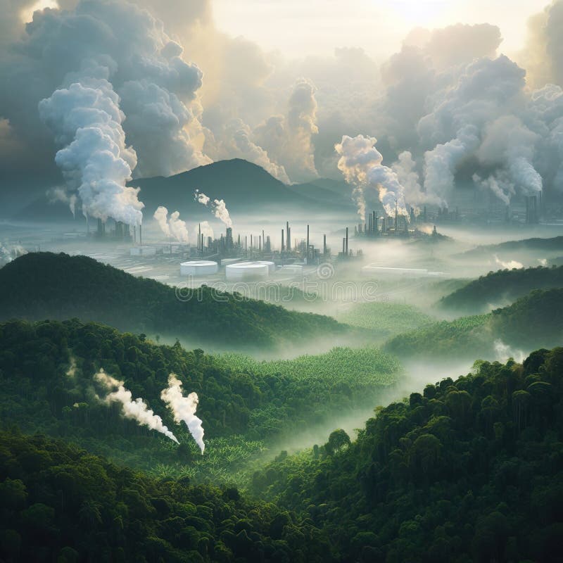 Illustration on the Environmental Theme Save the Planet Stock Photo ...