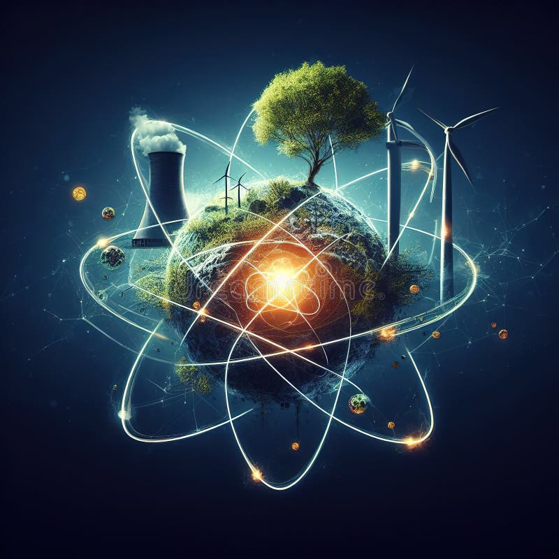 Illustration on the Environmental Theme Save the Planet Stock Photo ...