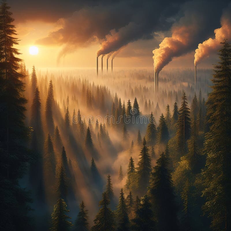 Illustration on the Environmental Theme Save the Planet Stock Photo ...