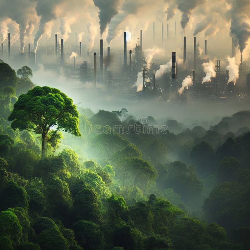 Illustration on the Environmental Theme Save the Planet Stock Image ...