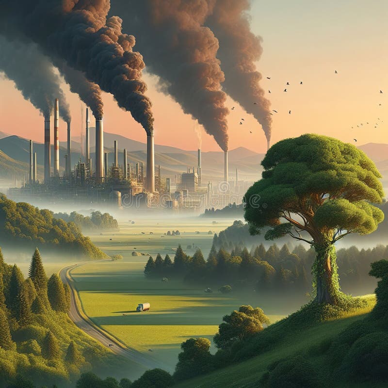 Illustration on the Environmental Theme Save the Planet Stock Photo ...