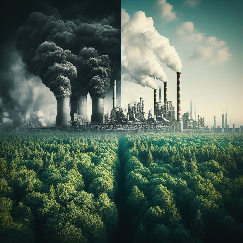 Illustration on the Environmental Theme Save the Planet Stock Photo ...