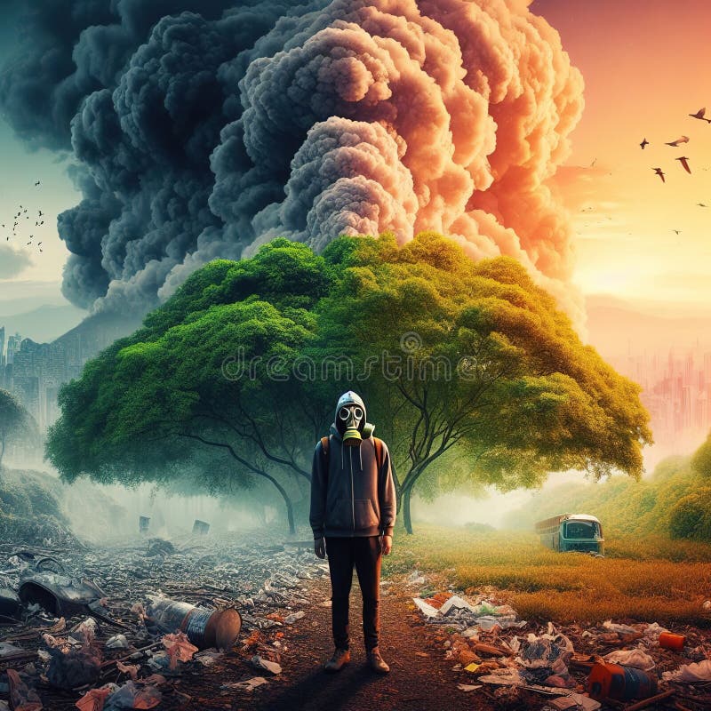 Illustration on the Environmental Theme Save the Planet Stock ...