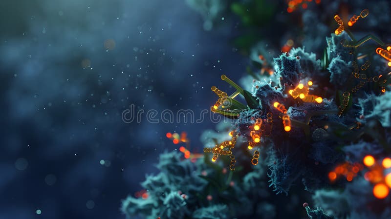 Illustration of Enzyme Allosteric Regulation. Stock Illustration ...