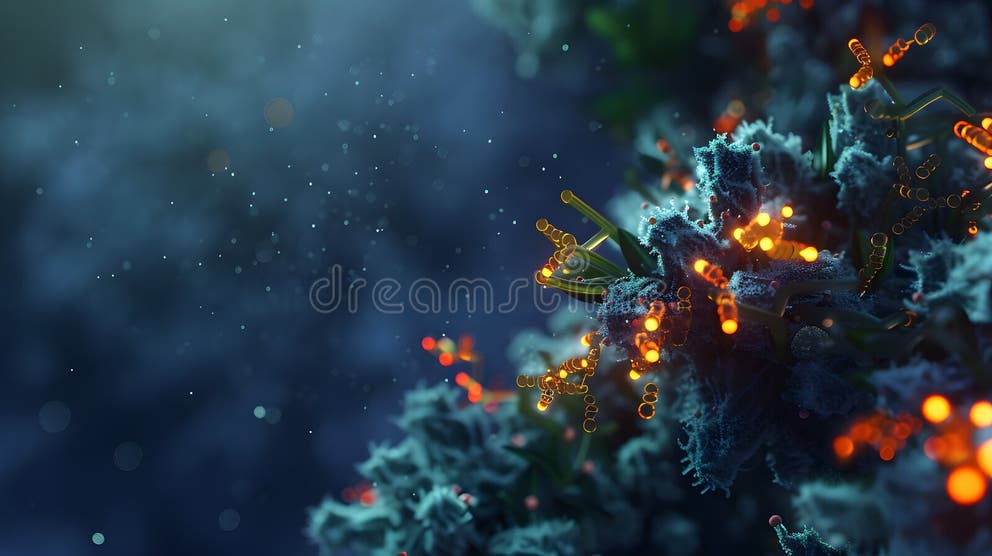 Illustration of Enzyme Allosteric Regulation. Stock Illustration ...