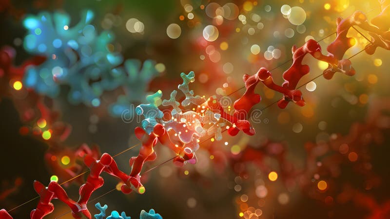 Illustration of Enzyme Regulation Stock Illustration - Illustration of ...