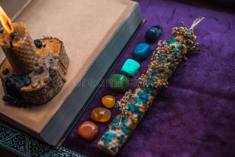 Magical Stuff, Concept of Esoteric, Spells and Prediction Stock Photo ...
