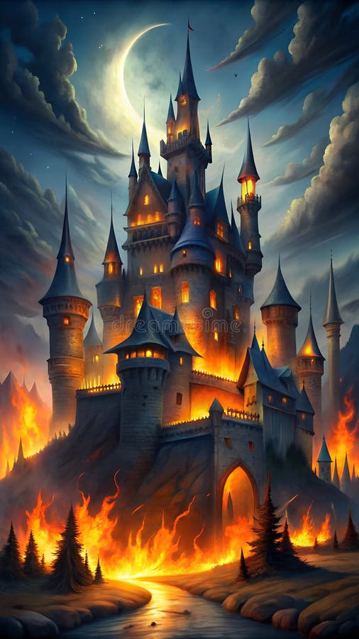 Evil Castle Cartoon