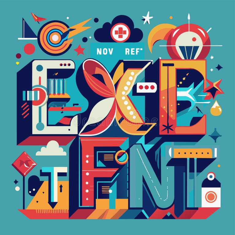 Typography Styles Stock Illustrations – 8,068 Typography Styles Stock ...