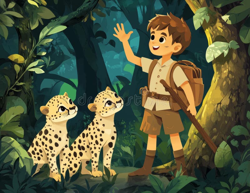 Jungle Explorer Cartoon Stock Photos - Free & Royalty-Free Stock Photos ...