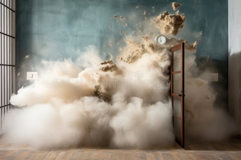 Explosion of Color: Abstract Graffiti on Urban Wall Stock Image - Image ...