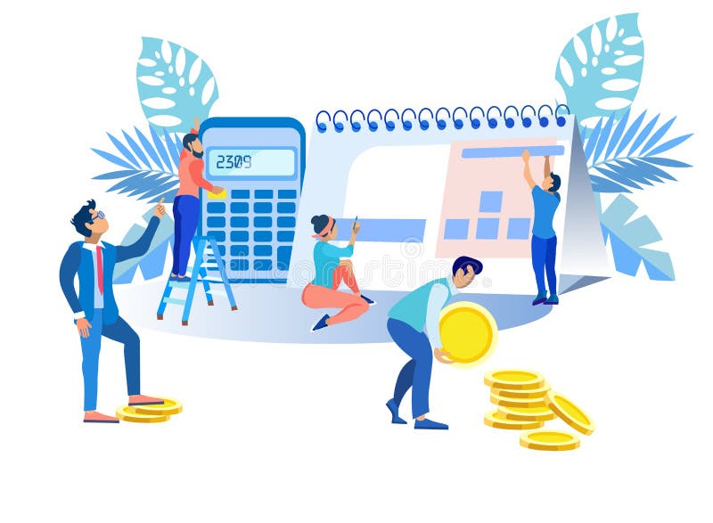 Competitiveness, Business Goals Stock Illustration - Illustration of ...