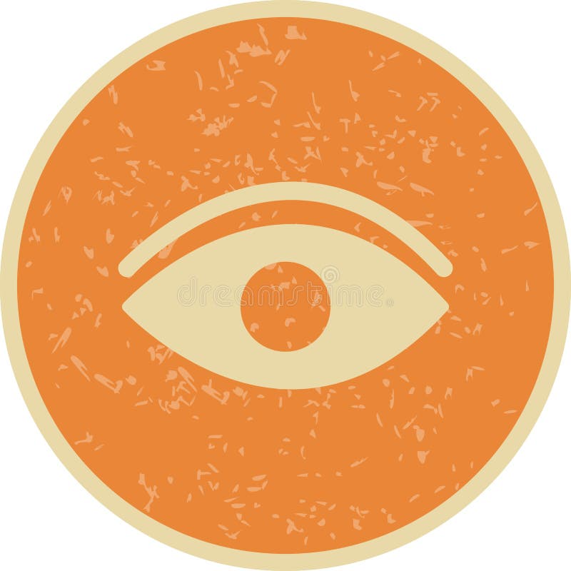 Illustration Eye Icon for Personal and Commercial Use. Stock ...