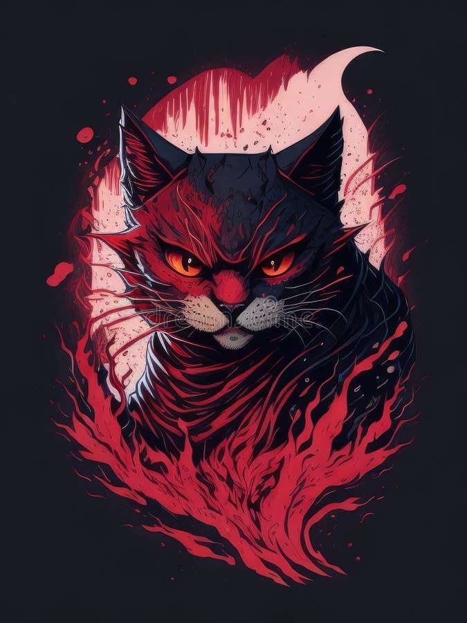 Ninja Cat Stock Illustrations – 524 Ninja Cat Stock Illustrations ...