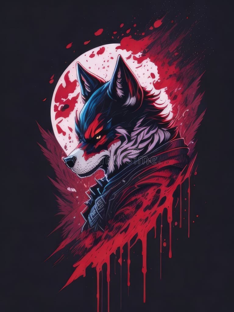 Ninja Wolf Stock Illustrations – 115 Ninja Wolf Stock Illustrations ...