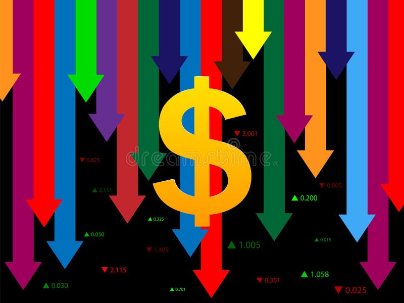 Fall, Depreciation of the Dollar, Decrease of the Value of the Monetary ...