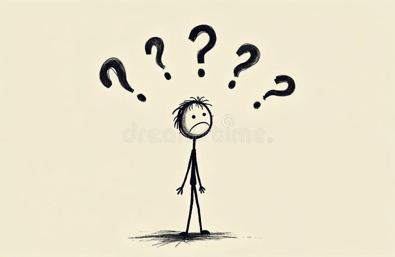 Stick Figure Thinking Stock Illustrations – 1,491 Stick Figure Thinking ...